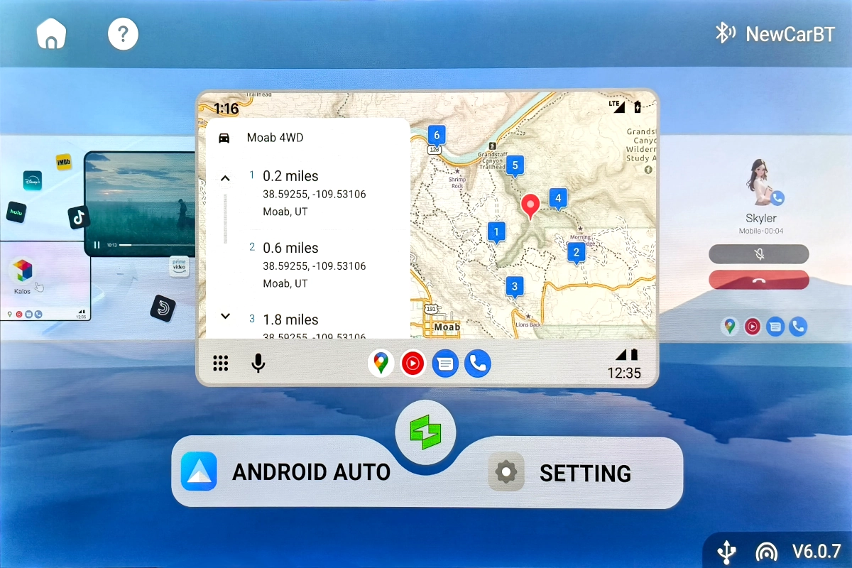 Android Auto代替ヘッドユニットサーバアプリZLINK 6(新)を触ってみた - がとらぼ